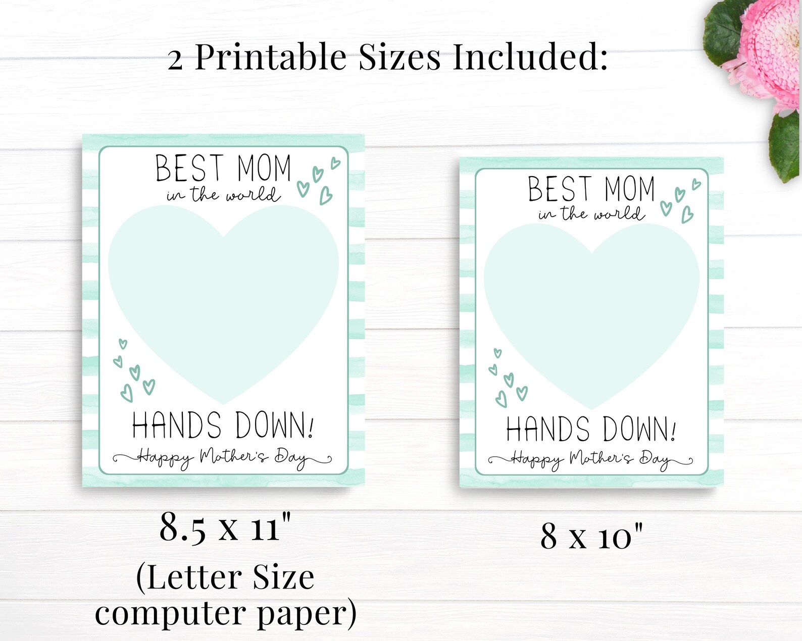 Mothers Day Gift Handprint Keepsake Preschool Toddler Craft - Etsy