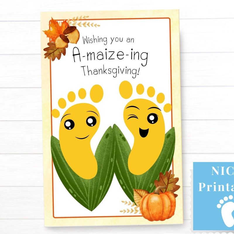 Nicu Thanksgiving Craft - Etsy