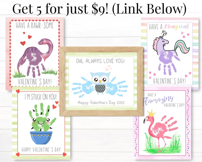 Valentines Day Cards for Kids Printable Valentine Gifts | Etsy