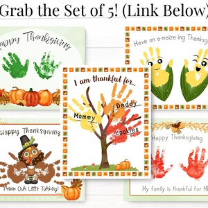 Thanksgiving Pilgrim Craft for Preschool, Printable Kids Art, Handprint ...