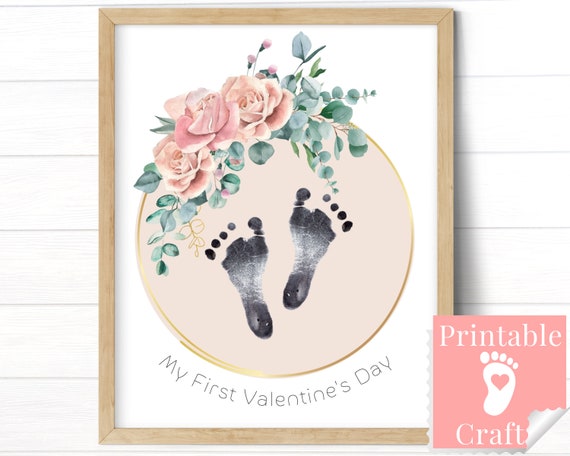 Pink Footprint Border