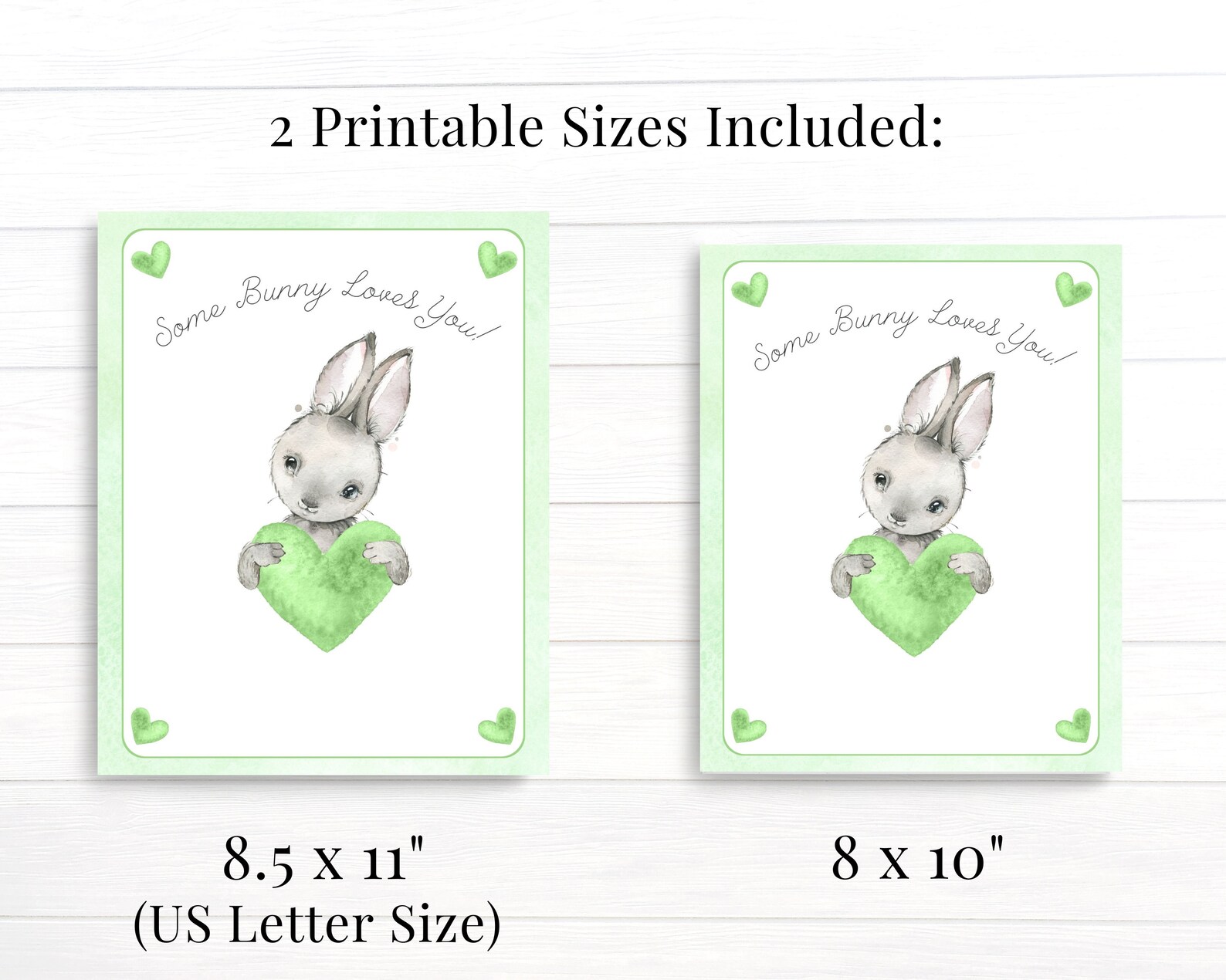 Easter Bunny Feet Card, Easy Footprint Art Printable Template ...