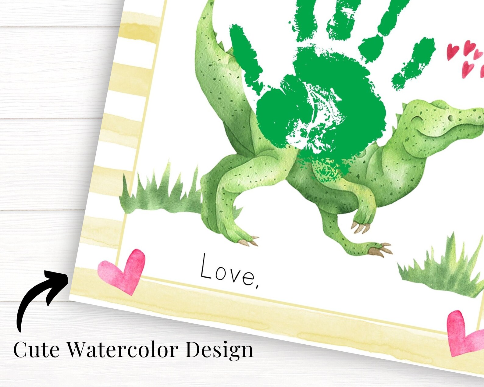 Dinosaur Valentine Card Printable for Girl Preschool - Etsy