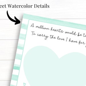 Valentines Day Gift for Parents, Preschool Teacher Printable Template ...