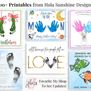 I Love You to the Moon Sign, Canvas Wall Art, Kids Handprint Craft ...