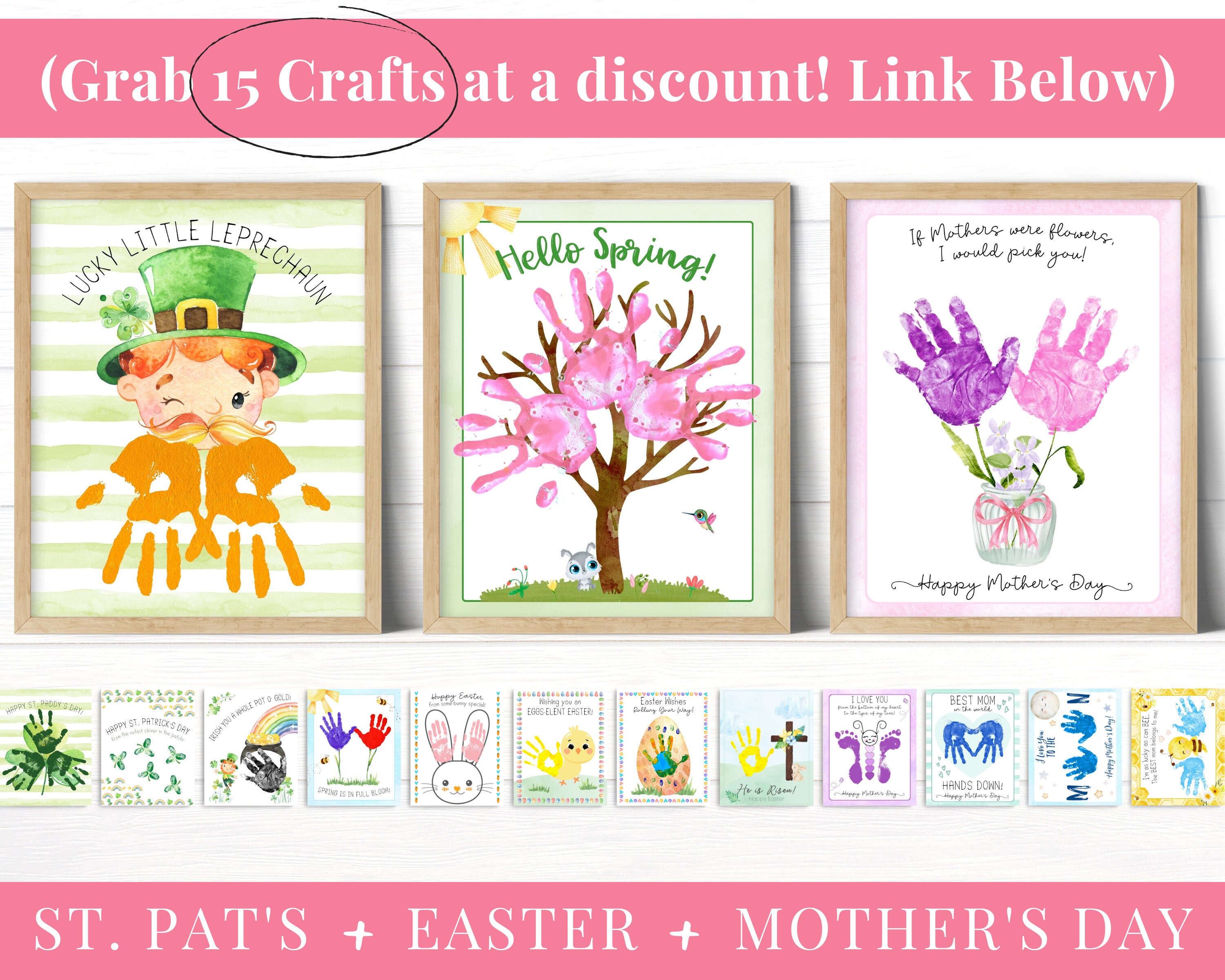 Babys First Easter, Printable Footprint Art, Keepsake Craft for Boy ...