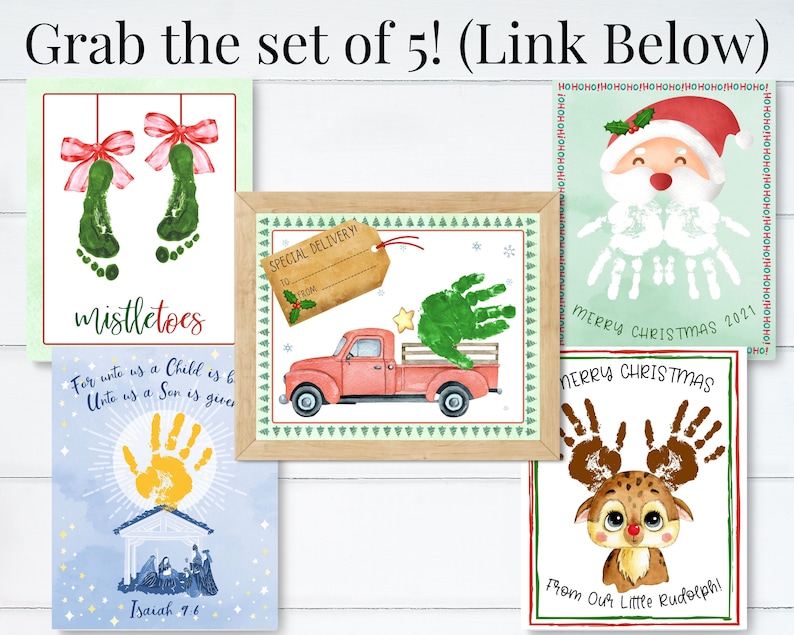 Christmas Handprint Crafts for Kids Birth of Jesus Nativity - Etsy