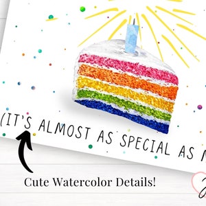 Student Birthday Card, It's My Special Birthday Craft Activity for ...