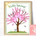 Hello Spring Printable for Kids, Preschool Class Handprint Craft ...