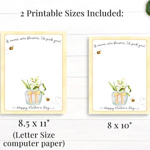 Preschool Printable Mothers Day Crafts, Kindergarten Gifts for Mom ...