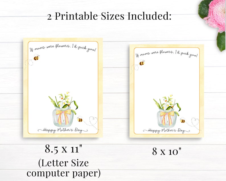 Preschool Printable Mothers Day Crafts Kindergarten Gifts for | Etsy