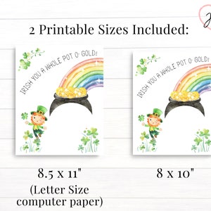 Pot of Gold Rainbow Handprint Art for St. Patrick's Day, Preschool ...