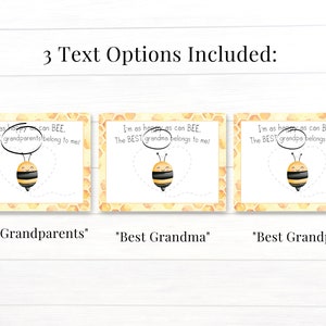 Grandparent Gifts, Personalized Handprint Gift From Toddler or Baby ...