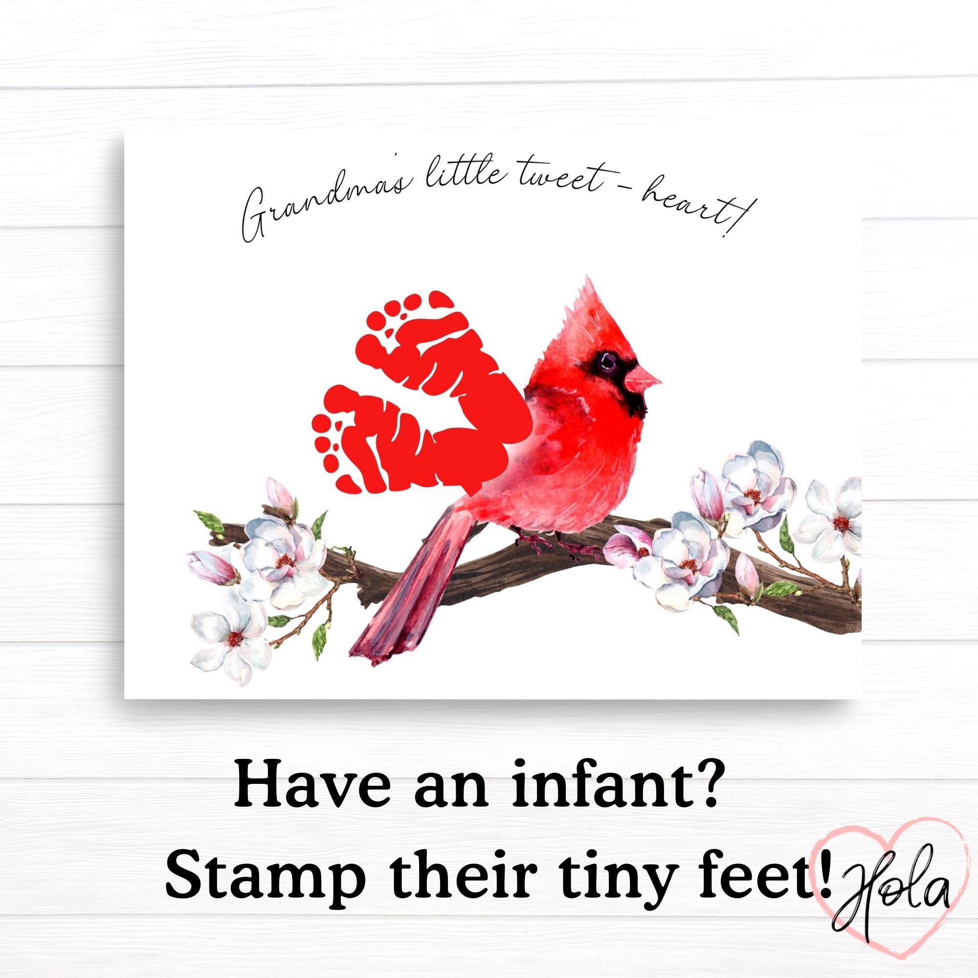 Personalized Handprint Gift for Grandma From Grandkid, Grandma's Little ...