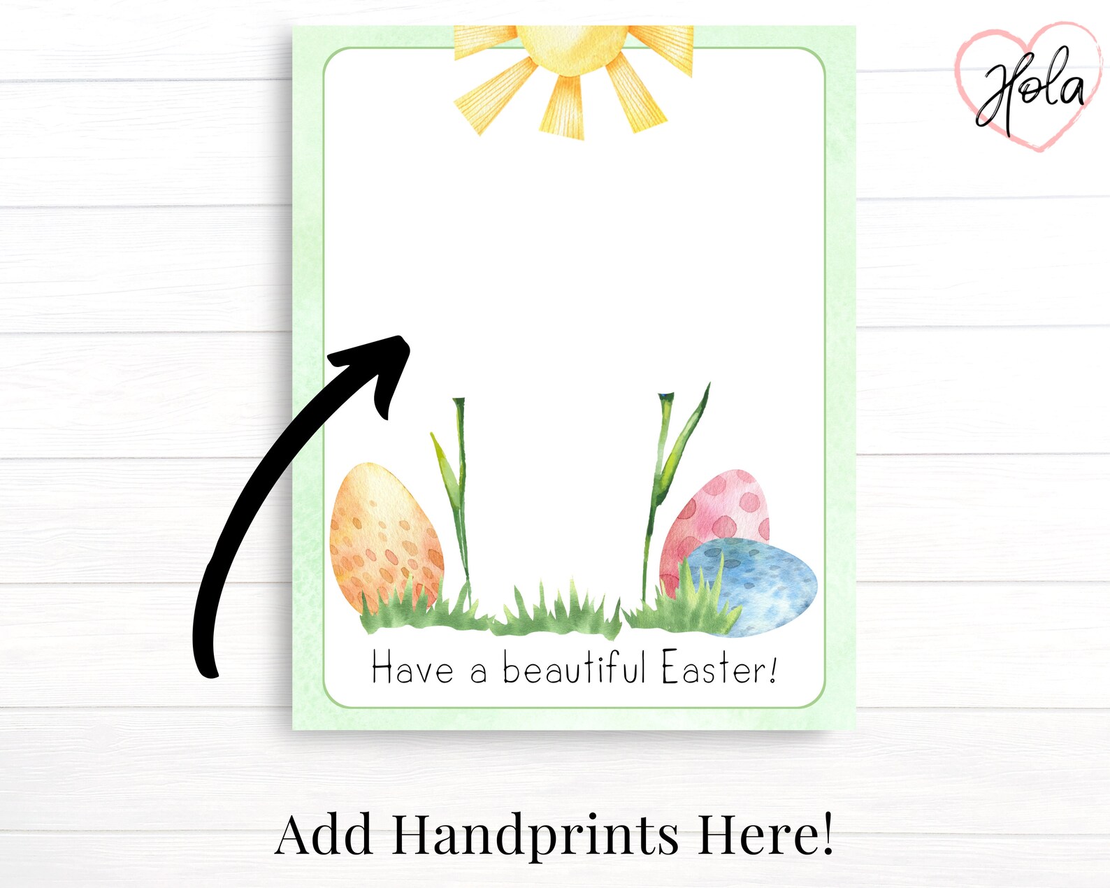 Handprint Art Easter, April Flowers for Mom, Spring and Easter Craft ...