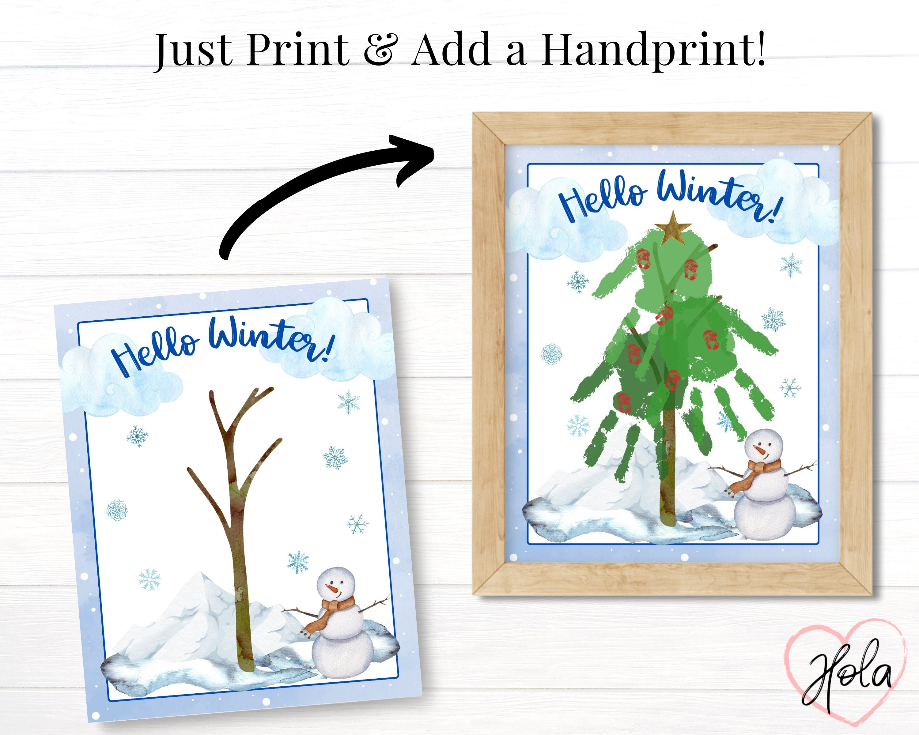 Four Seasons Handprint Trees Preschool Lesson Printables - Etsy Australia