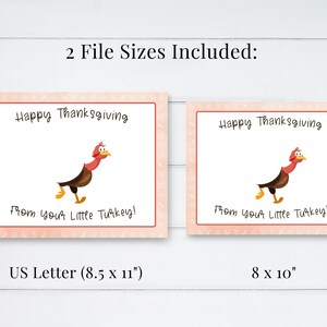 Your Little Turkey Handprint Craft for Thanksgiving, Art Activity for ...