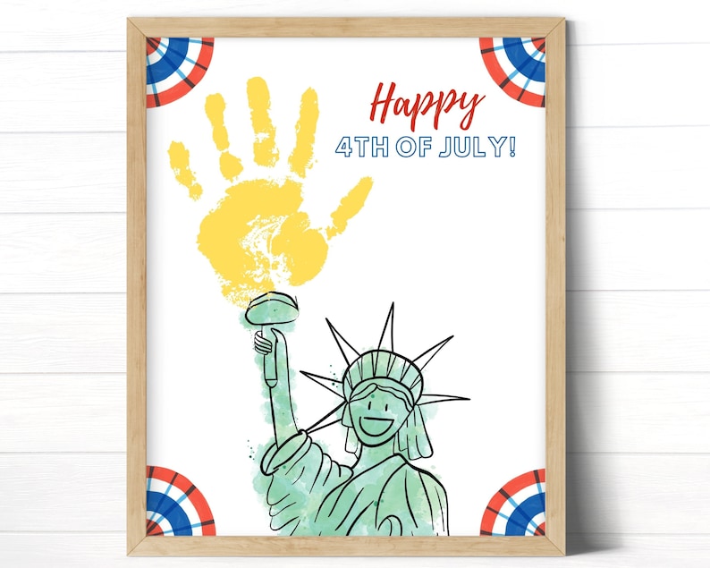 American Independence Day Craft for Kids Statue of Liberty - Etsy