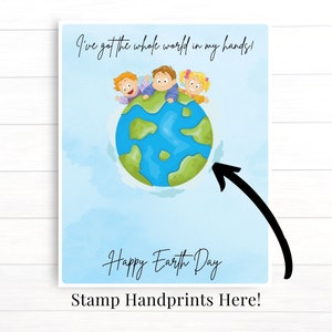Earth Day Printable Craft for Preschool Toddlers, I've Got the Whole ...