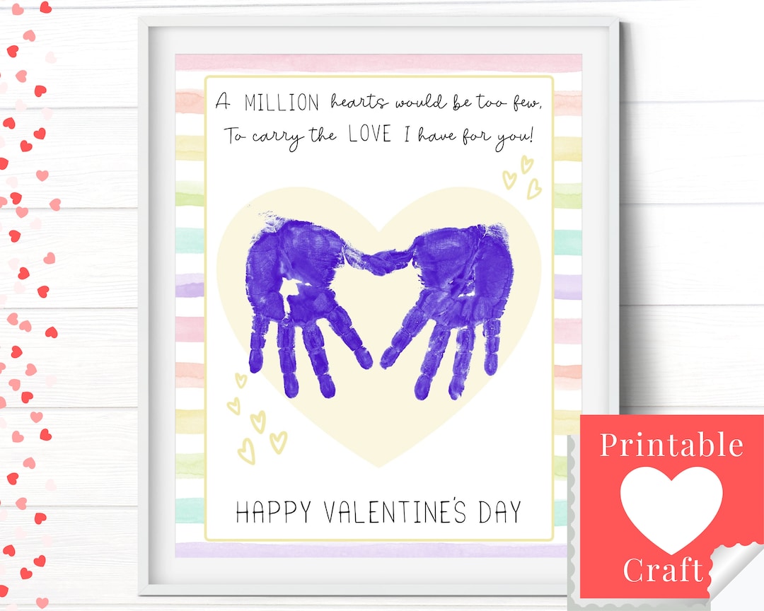 Toddler Valentine Card, I Love You Parent Gifts, Easy Preschool Class ...