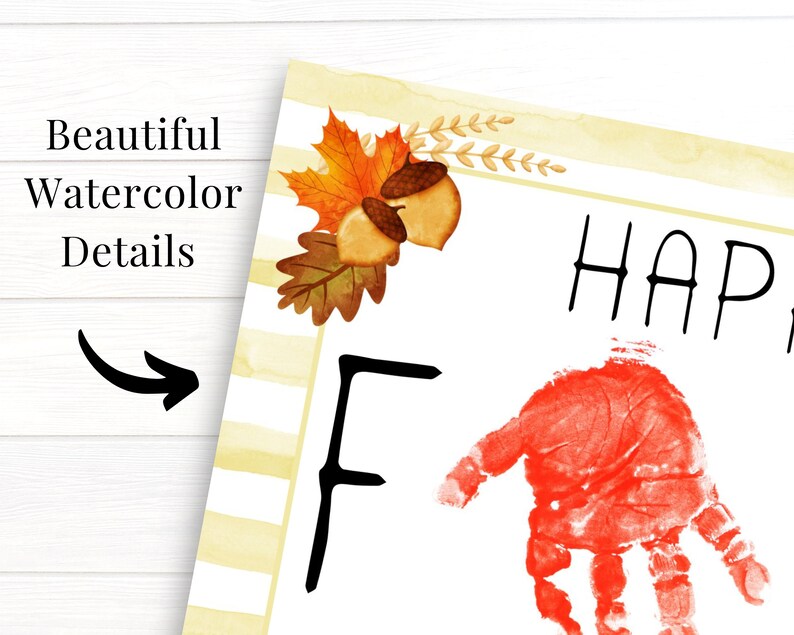 Happy Fall Yall Handprint Fall Crafts for Kids Preschool and - Etsy