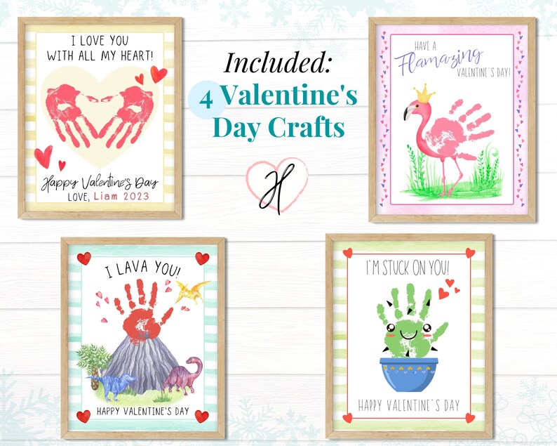 Winter Crafts for Preschoolers Toddler Handprint Art - Etsy