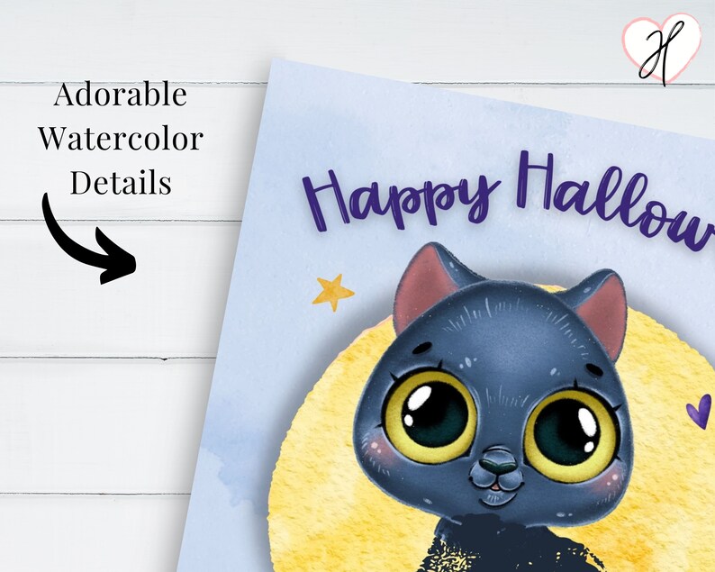 Preschool Halloween Craft for Kids Black Cat Witch Handprint - Etsy