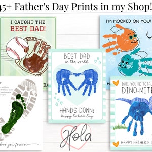 I Love You to the Moon Father Day Handprint Art, Printable Craft for ...
