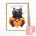 Halloween Printable Set for Kids, Preschool Handprint Crafts Bundle ...