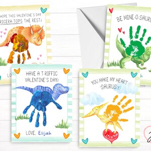Dinosaur Valentine Printables, Valentines Day Cards for Kids, Toddler ...