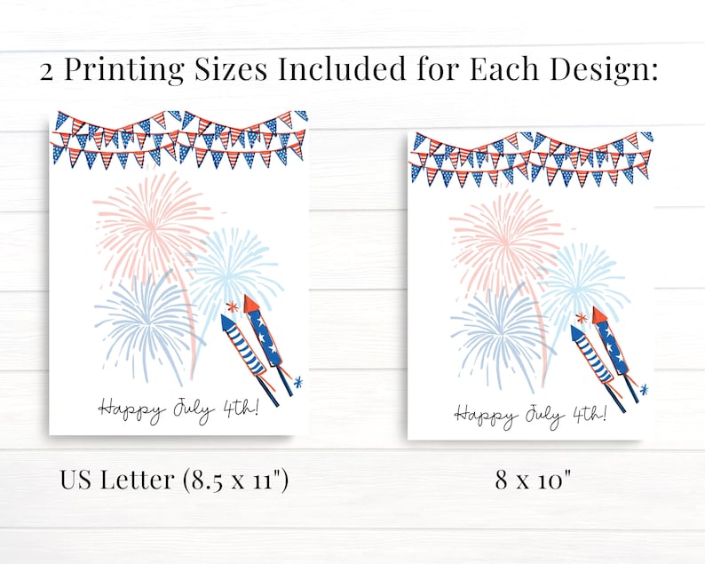 Fireworks Handprint Art for July 4th, USA Independence Day, Patriotic ...