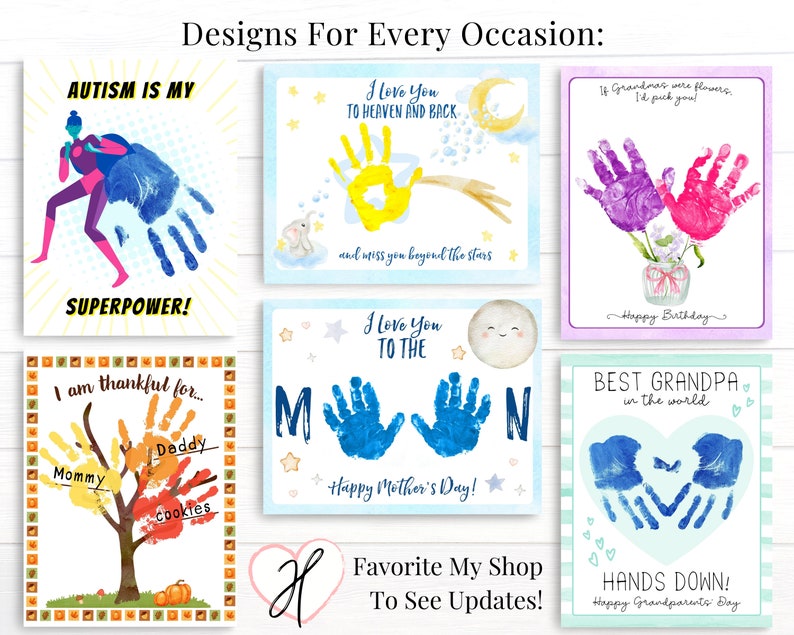 Printable Handprint Craft Kit for Kids I Whaley Love You - Etsy