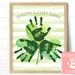 Printable St Patricks Day Signs, Luck of the Irish Handprint Craft, DIY ...