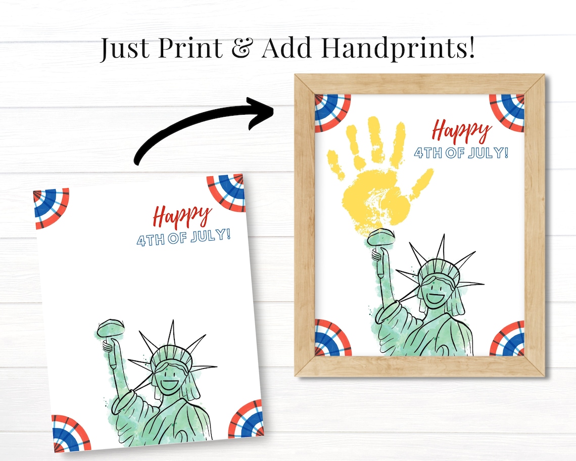 American Independence Day Craft for Kids Statue of Liberty - Etsy