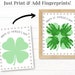 Shamrock Handprint Craft Preschool or Daycare Paint Activity - Etsy