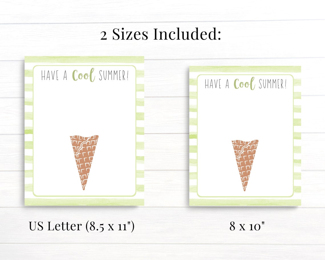 Summer Craft Activity for Toddlers Ice Cream Handprint Art | Etsy