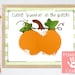 Halloween DIY Craft Printable, Cutest Bumkin in the Patch, Baby's First ...