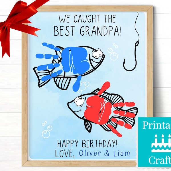 Grandpa Fishing - Etsy