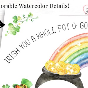 Pot of Gold Rainbow Handprint Art for St. Patrick's Day, Preschool ...