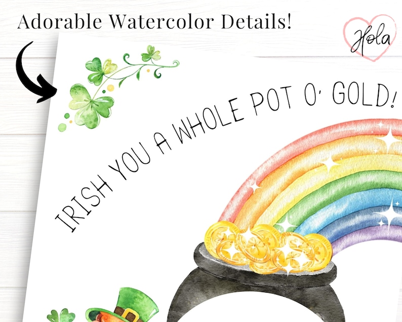 Pot of Gold Rainbow Handprint Art for St. Patrick's Day, Preschool ...