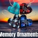 Memory Ornaments, Custom Memorial Gift, Memorial Gifts, Memory Keepsake ...