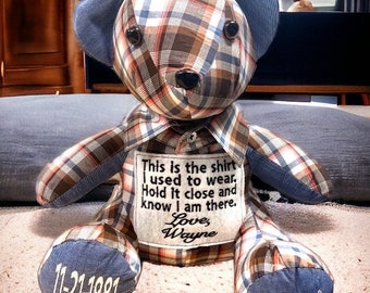bears made from clothes