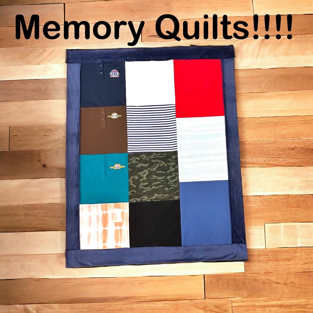 Memory Blanket, Homemade Quilts, Tshirt Quilt, Baby Clothes Quilt ...