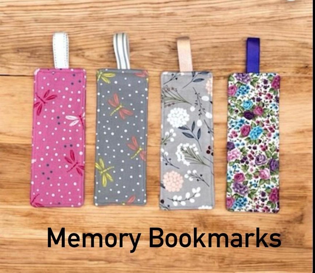 Memory Bookmarks, in Memory of Book Marks, Memorial Gifts, Memory ...