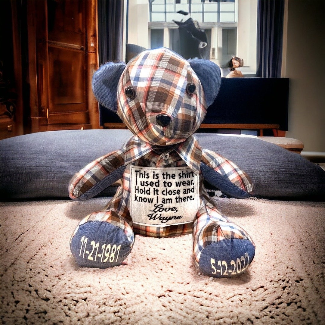 Memory Bears, Loss of Father, Memorial Bear, Rest in Peace, Sympathy ...