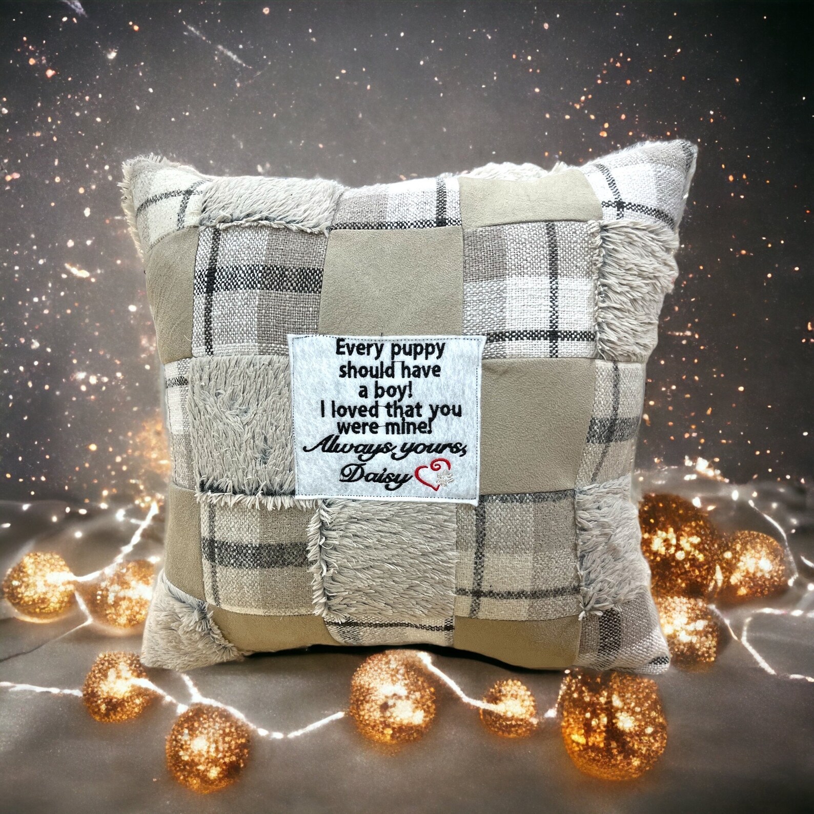 Memory Pillow, Loss of Mother, Customizable Pillow Made From Shirts ...