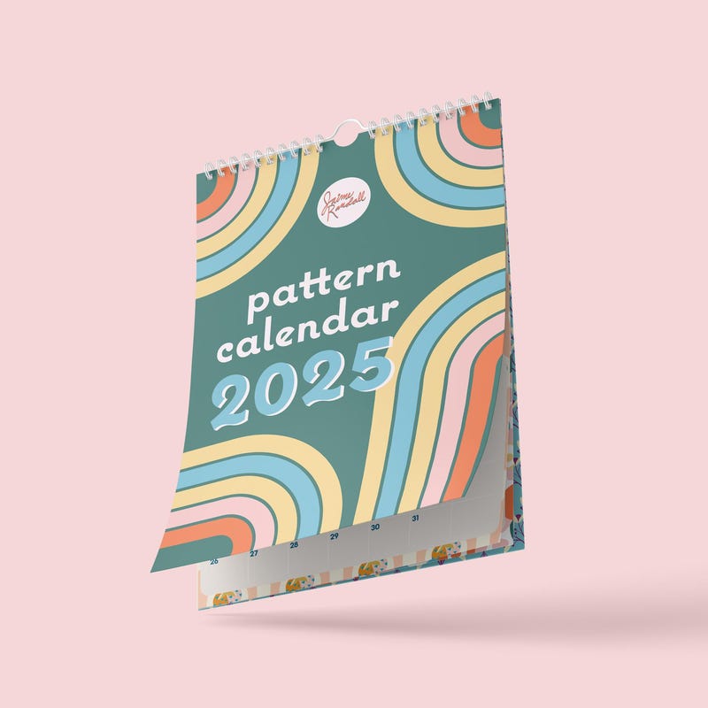 Retro Calendar - Etsy