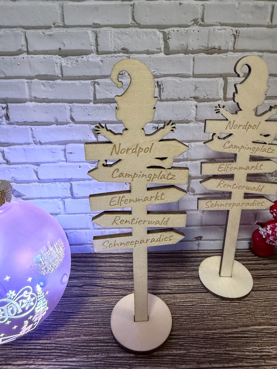 Laser File, SVG, Laser Cut File, Signpost, Elf Door, Elf Accessories ...