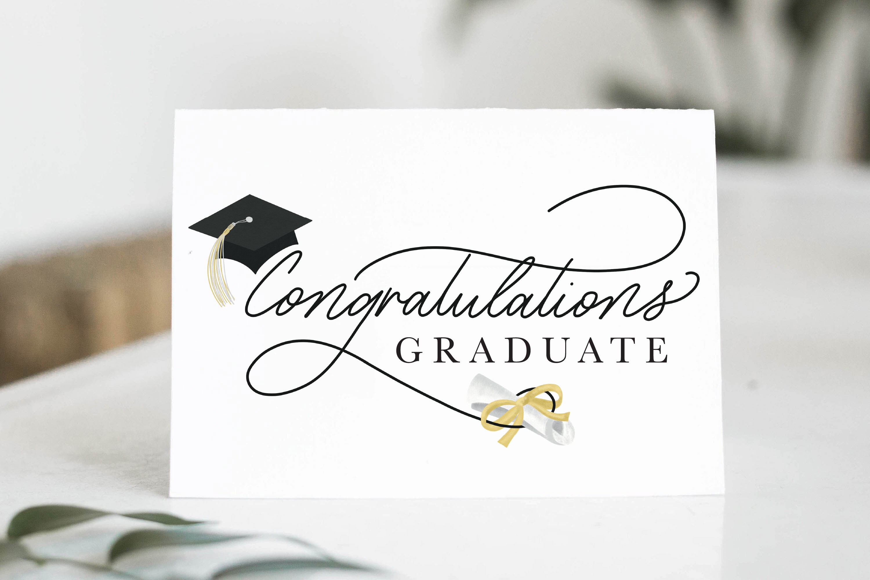 Graduation Card | Congrats Grad Card | Congrats Card | Custom ...