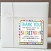 EDITABLE Secretary Appreciation Gift Tag Secretary - Etsy